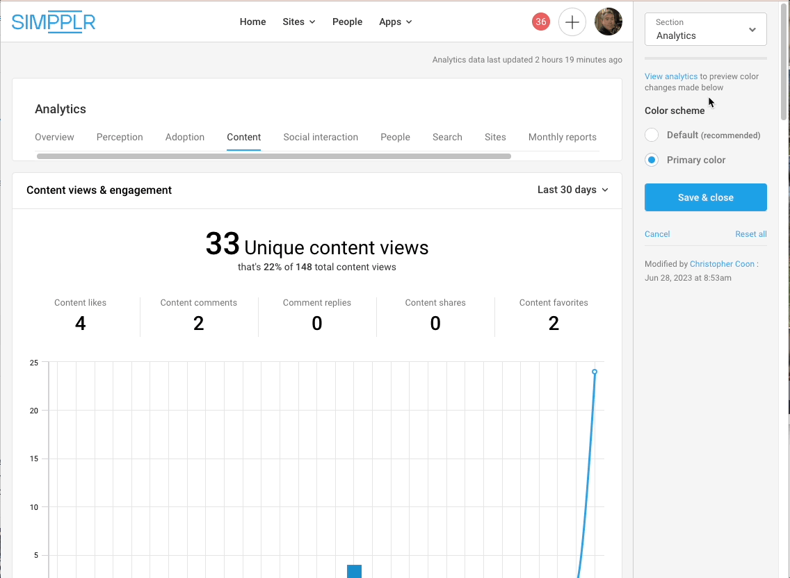 App Management: Brand Editor – Simpplr