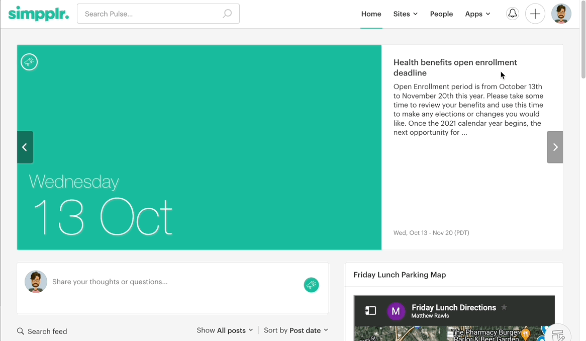 Configure the Apps Launcher with Okta – Simpplr